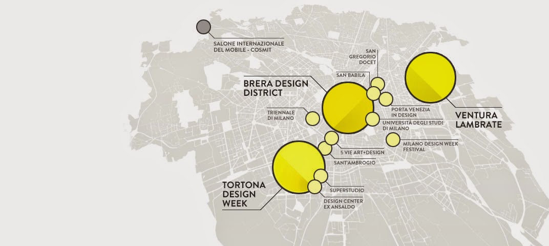Interior Relooking: Fuorisalone 2015: le zone da non perdere