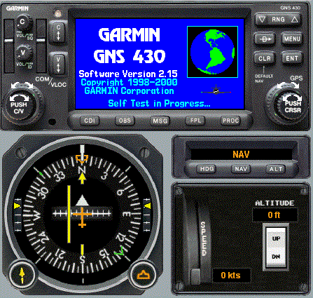 ARQUIVOS AERONÁUTICOS: Garmin 430 Simulator