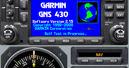 ARQUIVOS AERONÁUTICOS: Garmin 430 Simulator