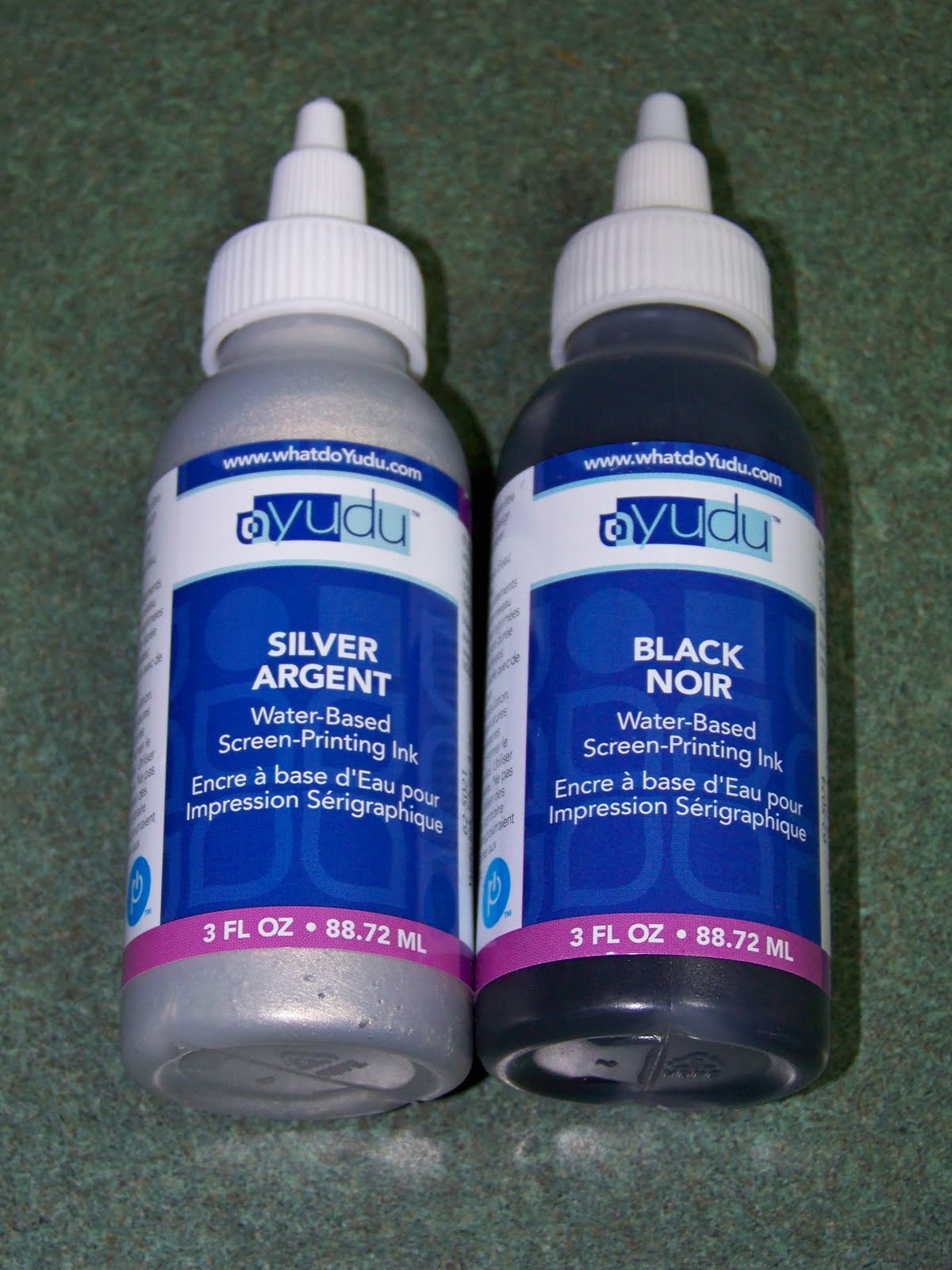 With Glittering Eyes: More Yudu Experiments: Silver Argent, Ryonet Inks ...