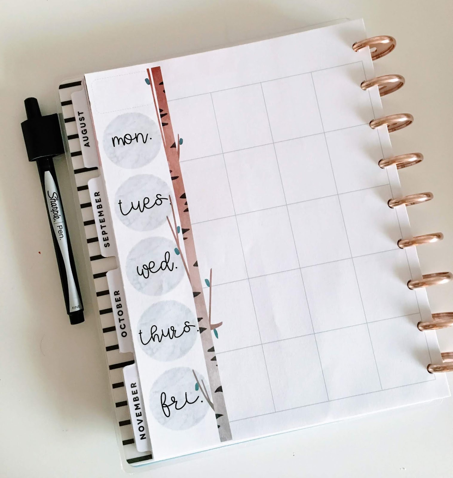 how to: print custom pages for your happy planner - a minimalist teacher