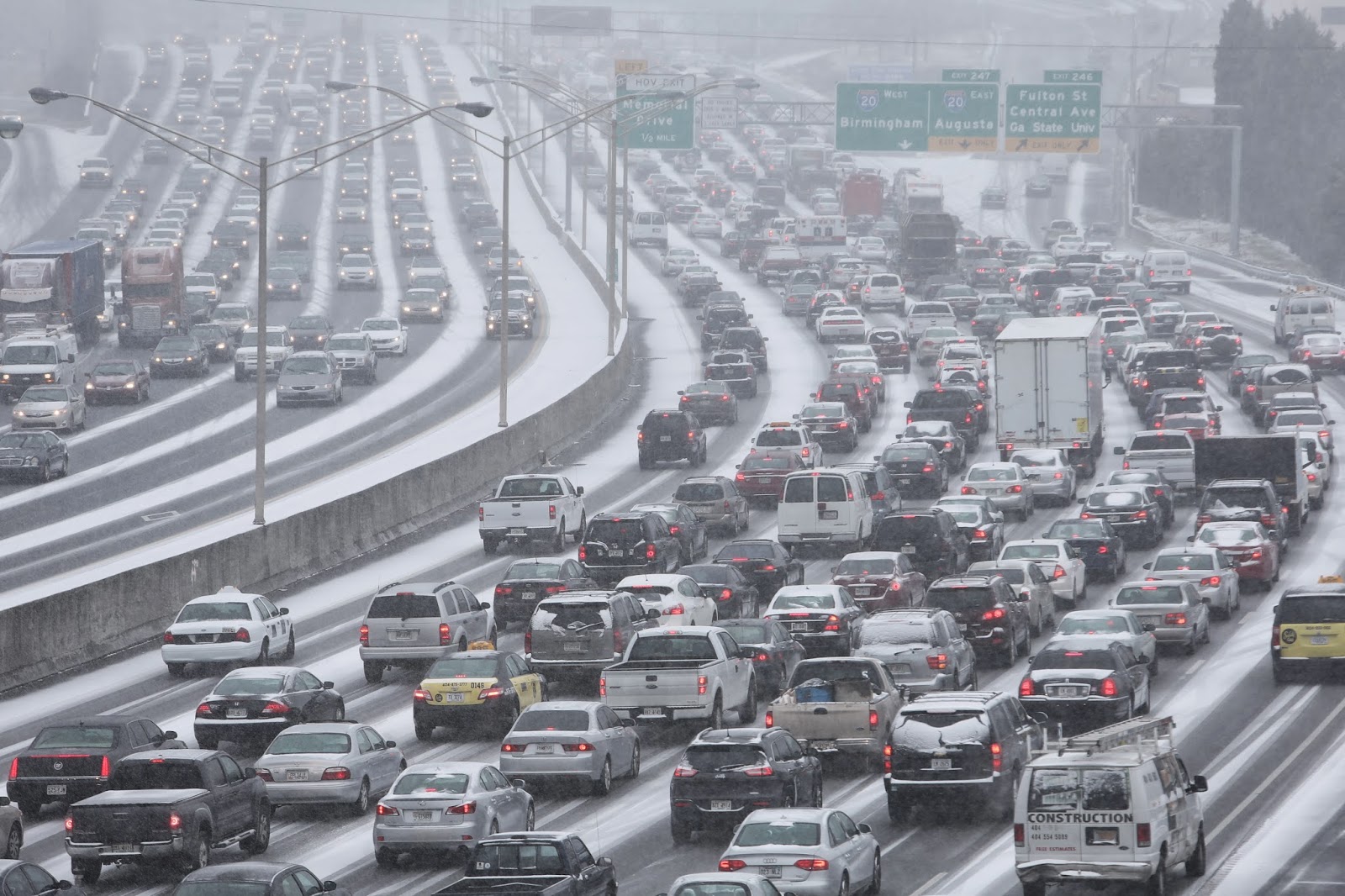 Pearls & Frosting: Atlanta Snowpocalypse 2014