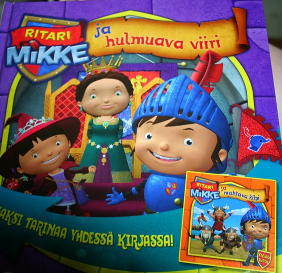 Lukemisia lapsille ja myös lasten vanhemmille: Ritari Mikke ja hulmuava ...