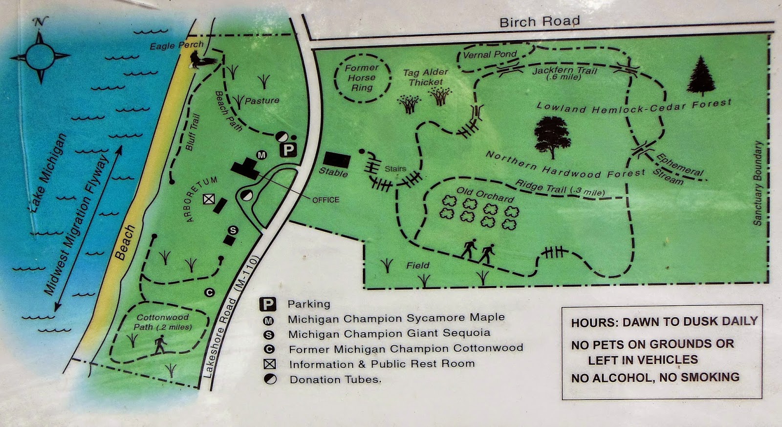 Focusing On Travel : Lake Bluff Bird Sanctuary - It's Not Just For the ...