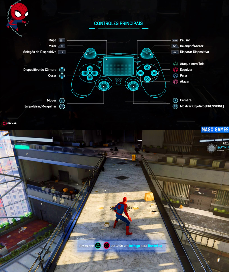 Revista Mago Games RD.Z: Marvel Spider-Man PS4 - detonado e desbloquear ...