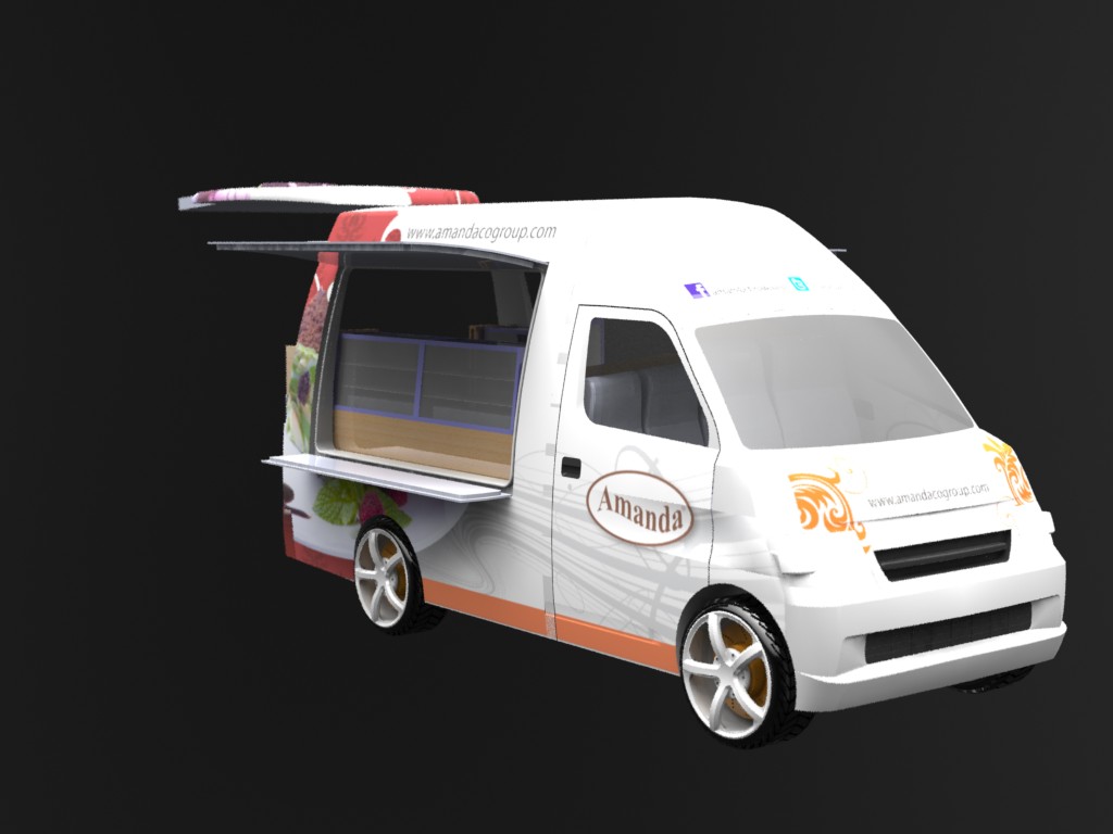 gnp design: New Moko [Mobil Toko] Amanda Bakery