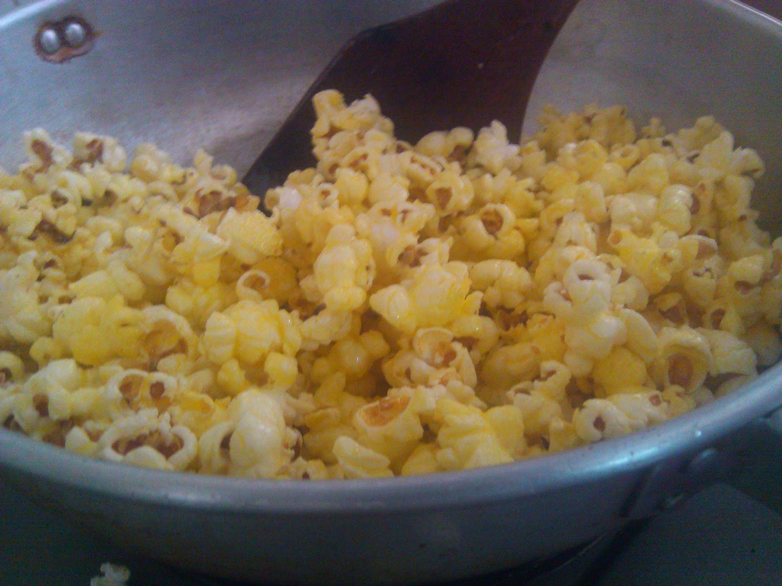 Homemade popcorn!