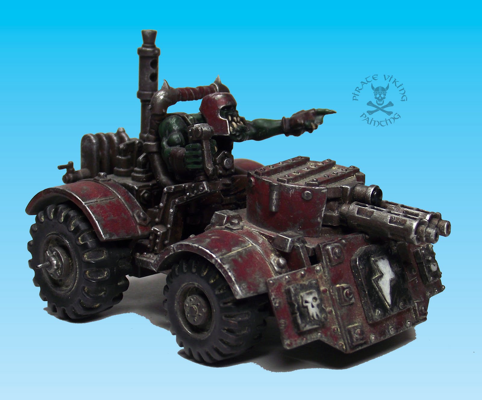 Pirate Viking Painting: More Kustom Ork Vehicles! (FoPVP)