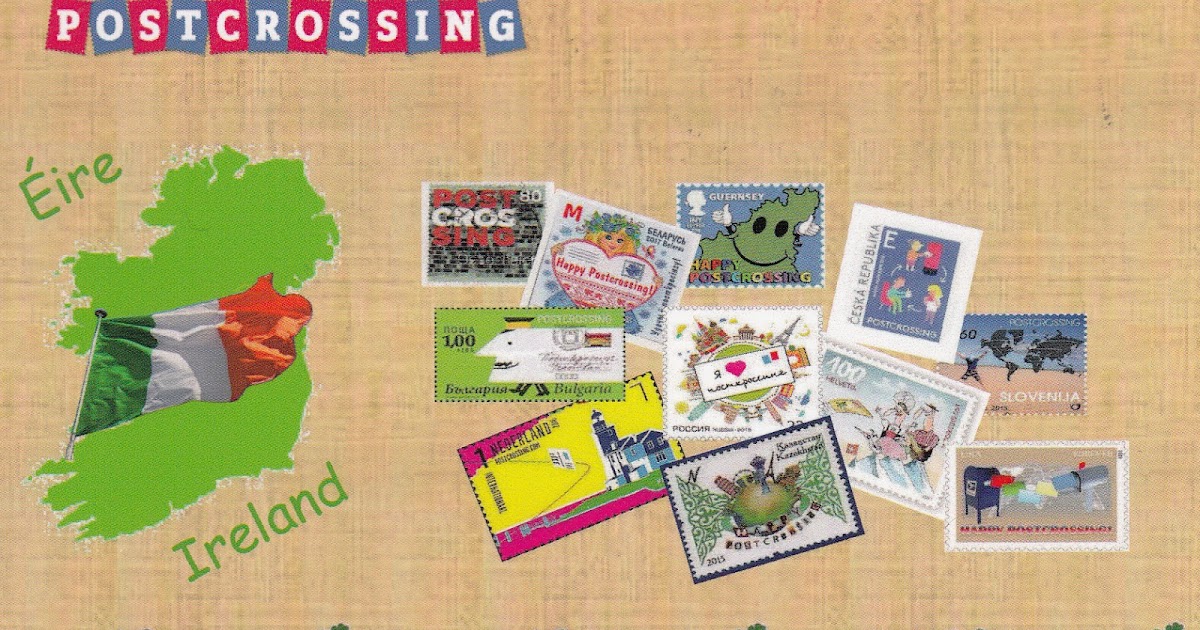 My postcard and stamp week: Republic of Ireland: New Irish Postcrossing ...