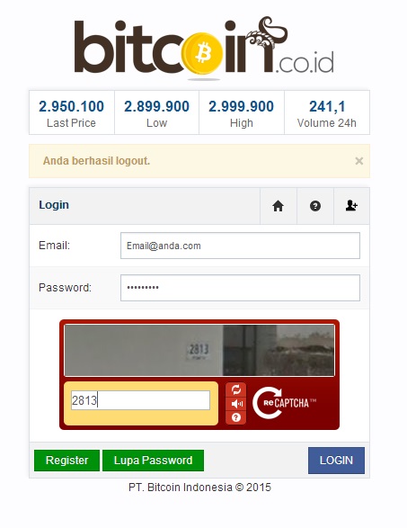 Tutorial Penarikan Rupiah dari Akun Vip.Bitcoin.co.id ke Rekening Kita ...