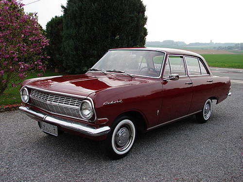 Opel Rekord A & B: 1965 Opel Rekord A - Belgium