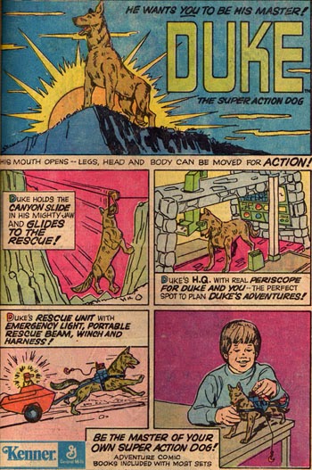 Calvin's Canadian Cave of Coolness: Duke The Bionic Dog?