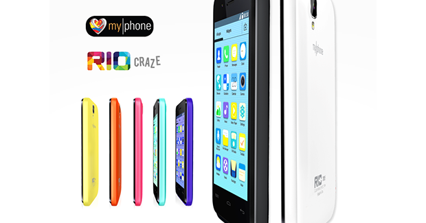 MyPhone Rio Craze: 4-inch Android KitKat Smartphone | Specof.com