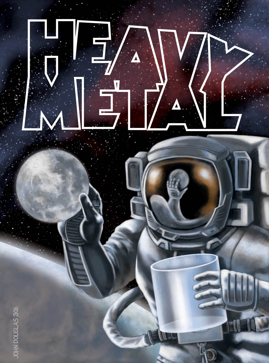 The John Douglas (Mostly) Comic Book Art Site: Heavy Metal Magazine ...