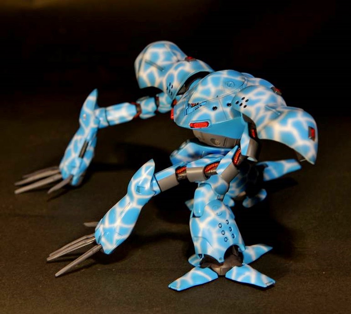 Painted Build: HGUC 1/144 Hygogg "Water Ripple Effect"