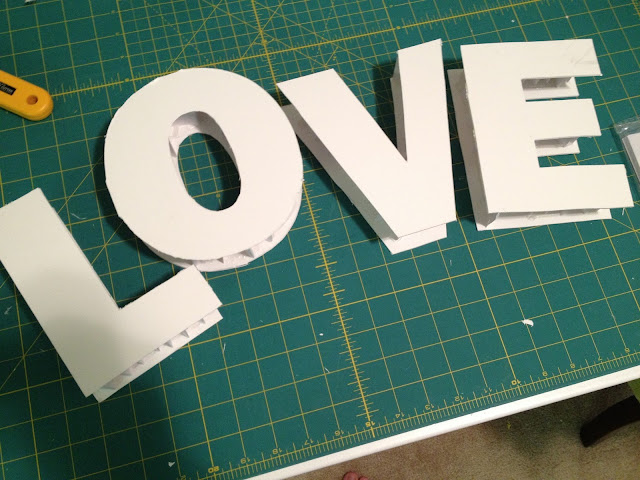 created blissfully: Architectural Letters Tutorial