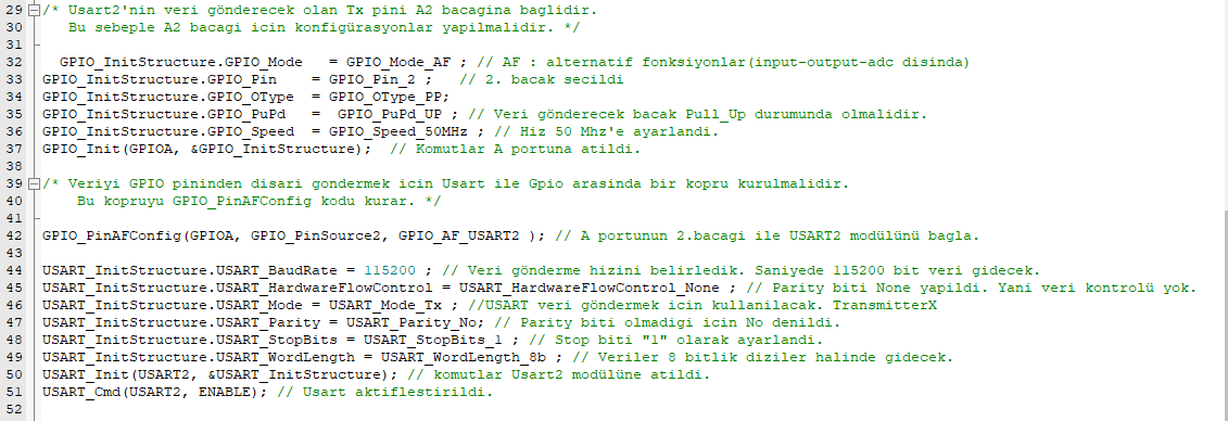 Keil ile Arm Programlama - 5 ( Usart )