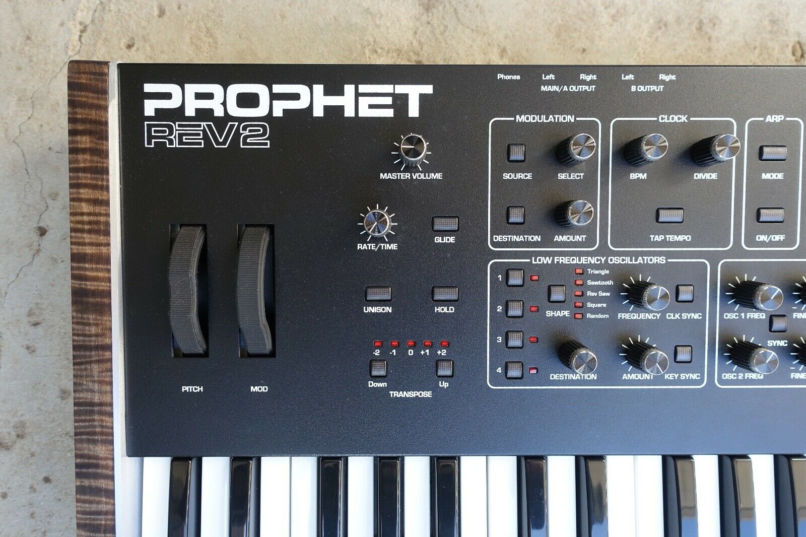 MATRIXSYNTH: Prophet Rev2 16-voice flawless with custom aluminum & wood ...