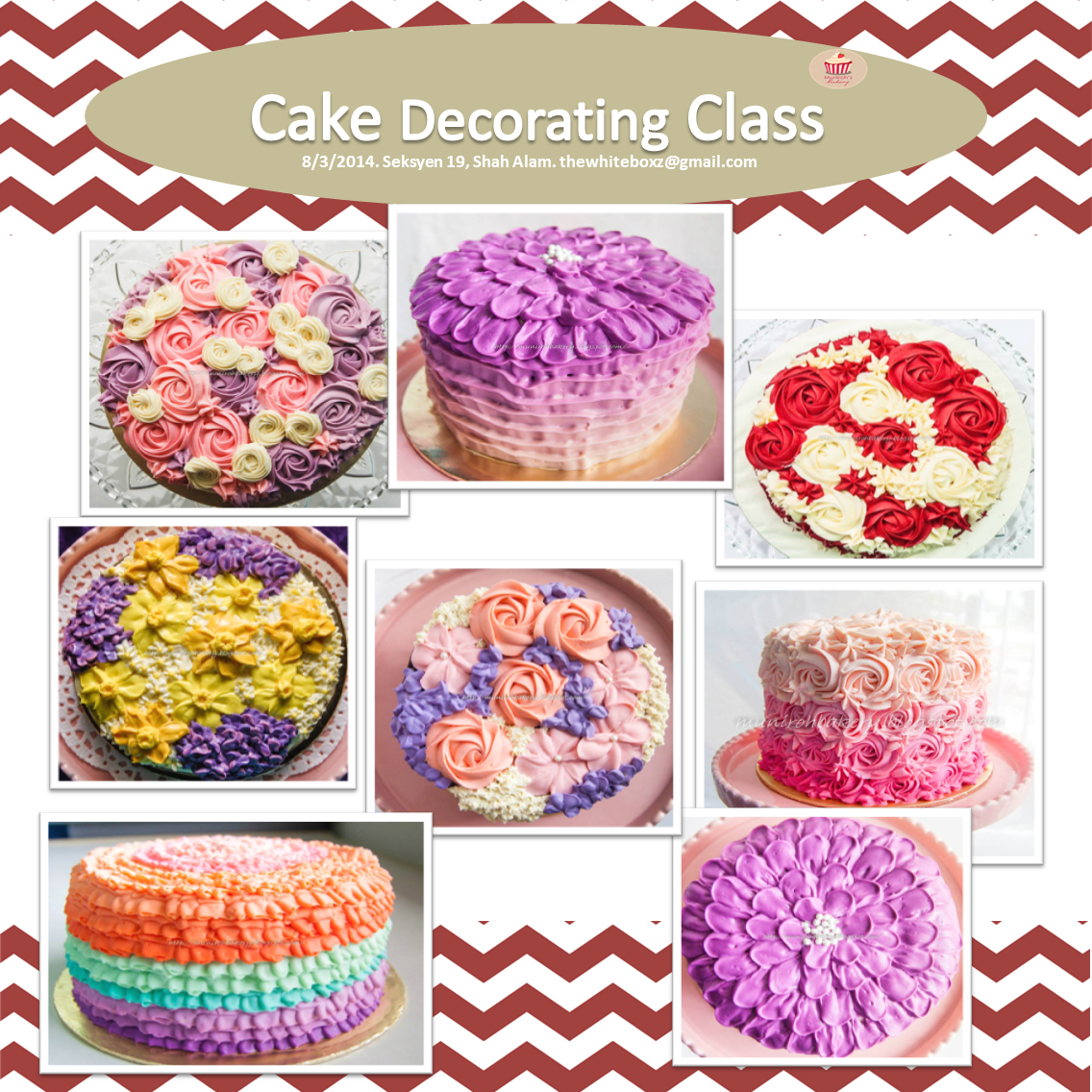 2 Exciting Classes by Muniroh's Bakery - Cake Decorating and Cake ...