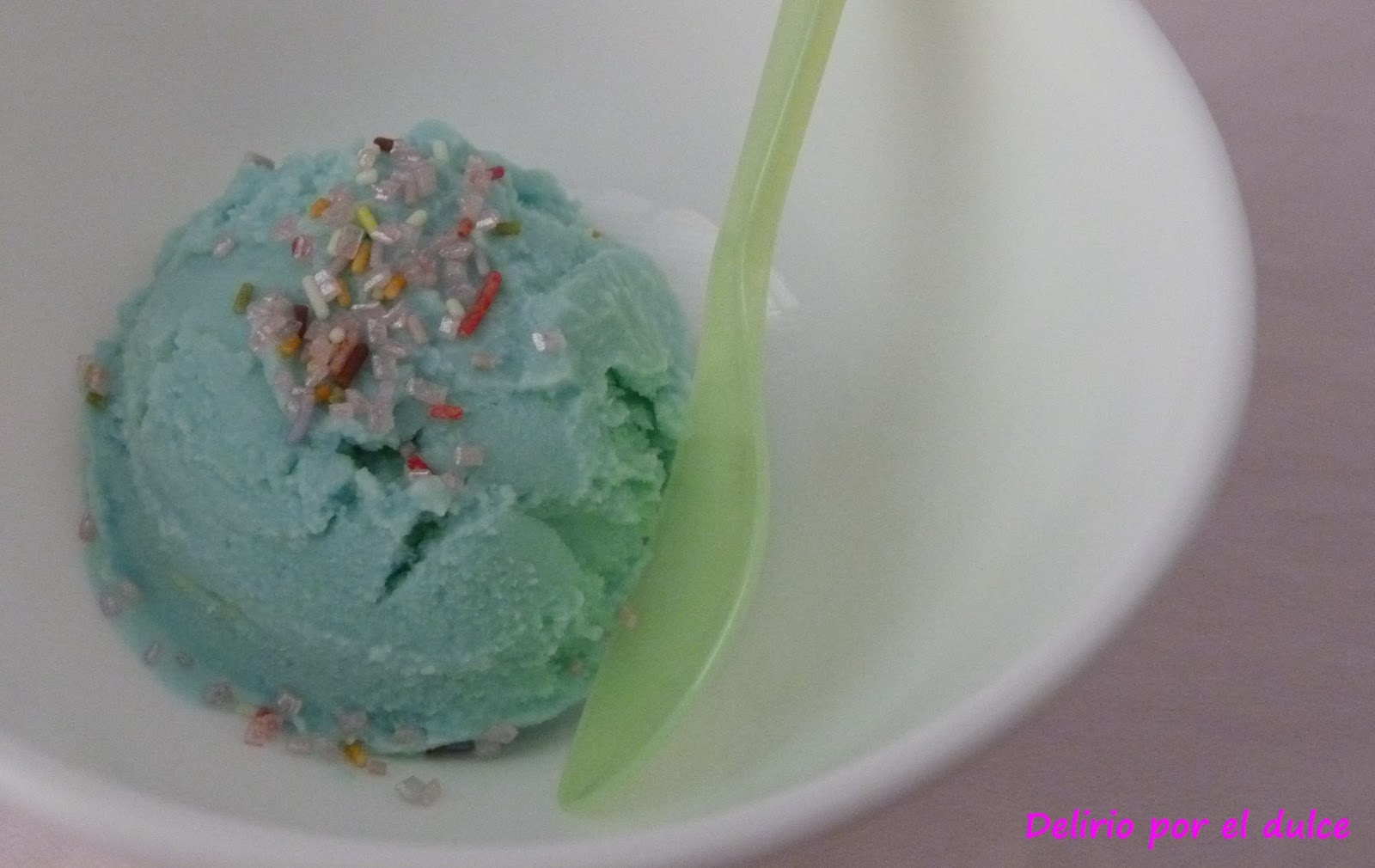 Delirio por el dulce: Helado de chicle