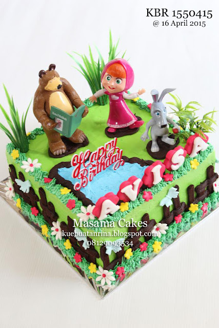 Masama Cakes: Marsha And The Bear Birthday Cake For Avisa...