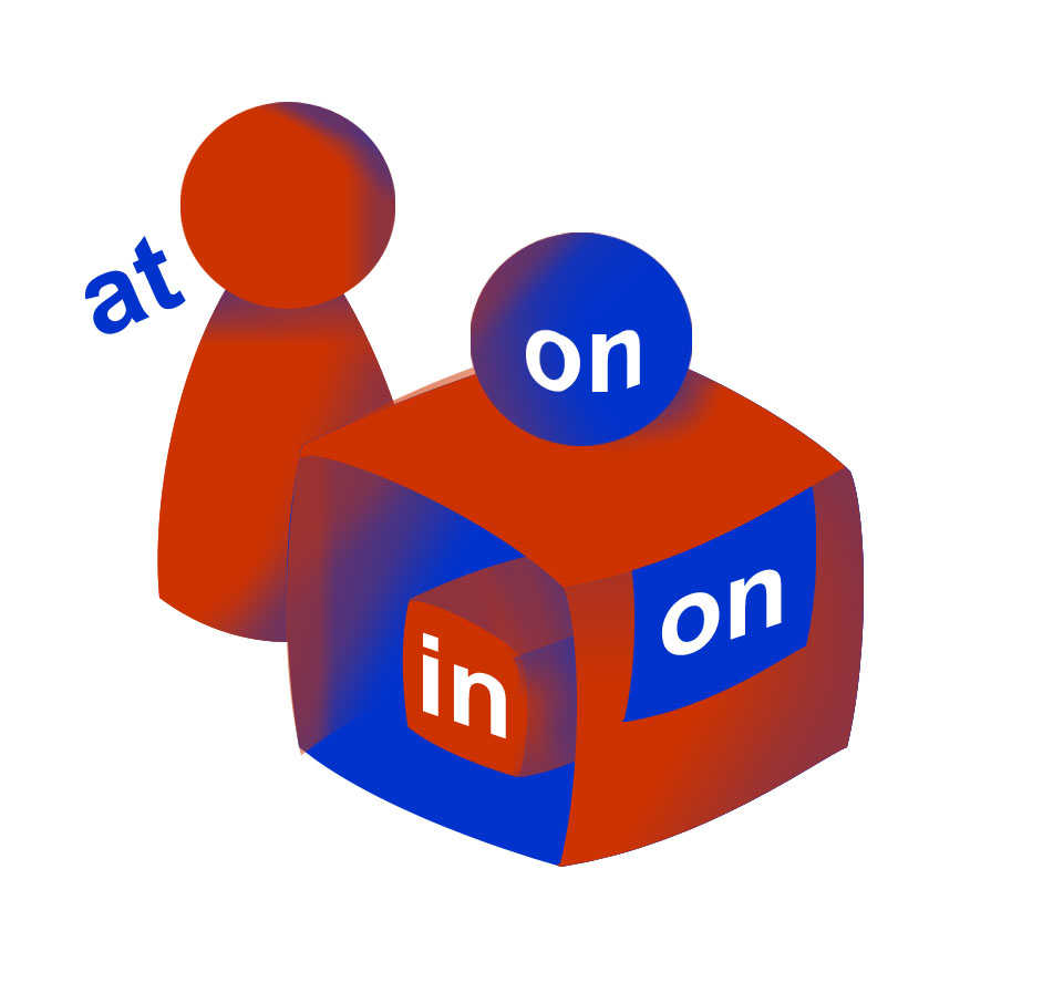 Madrid City Lessons: Preposiciones IN, ON y AT. What a mess!