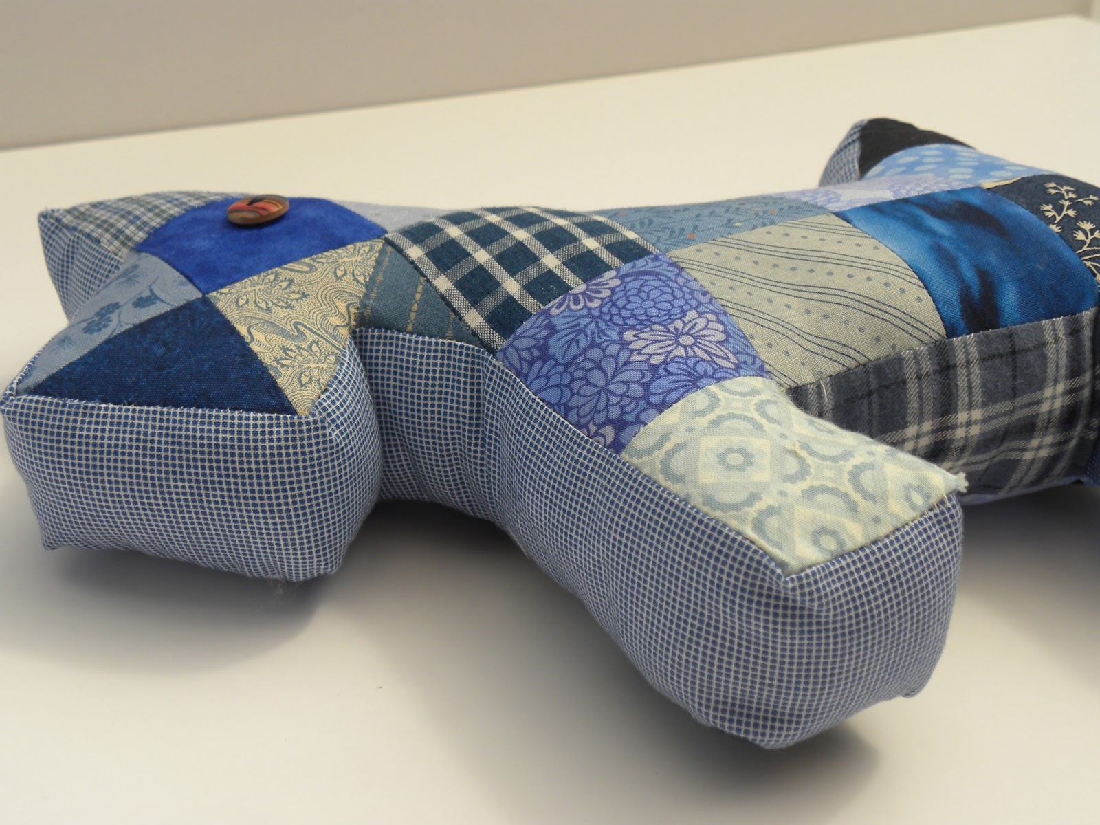 Becca Lou Creates: Patchwork Scottie Dog - Tutorial