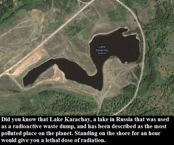 Lake Karachay the most polluted place on the planet. - Facts Store