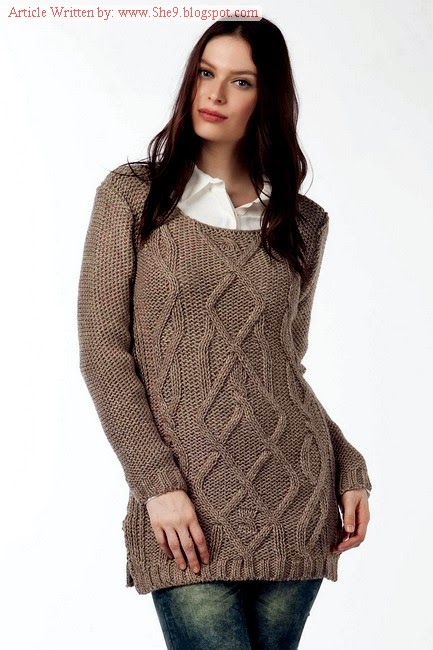 Sweater Collection | Ladies Long Sweater Designs ~ She9 | Change the ...