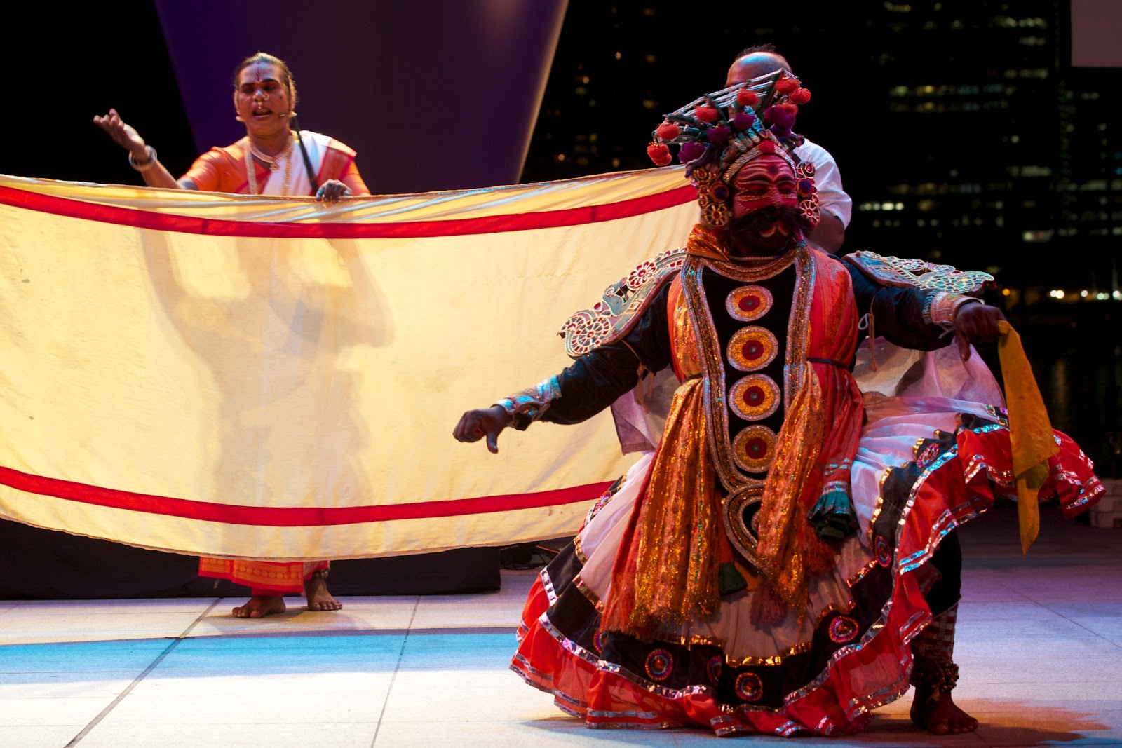 Theru Koothu: Thalai-k-kol Therukoothu Droupathi Thugil at Esplanade ...