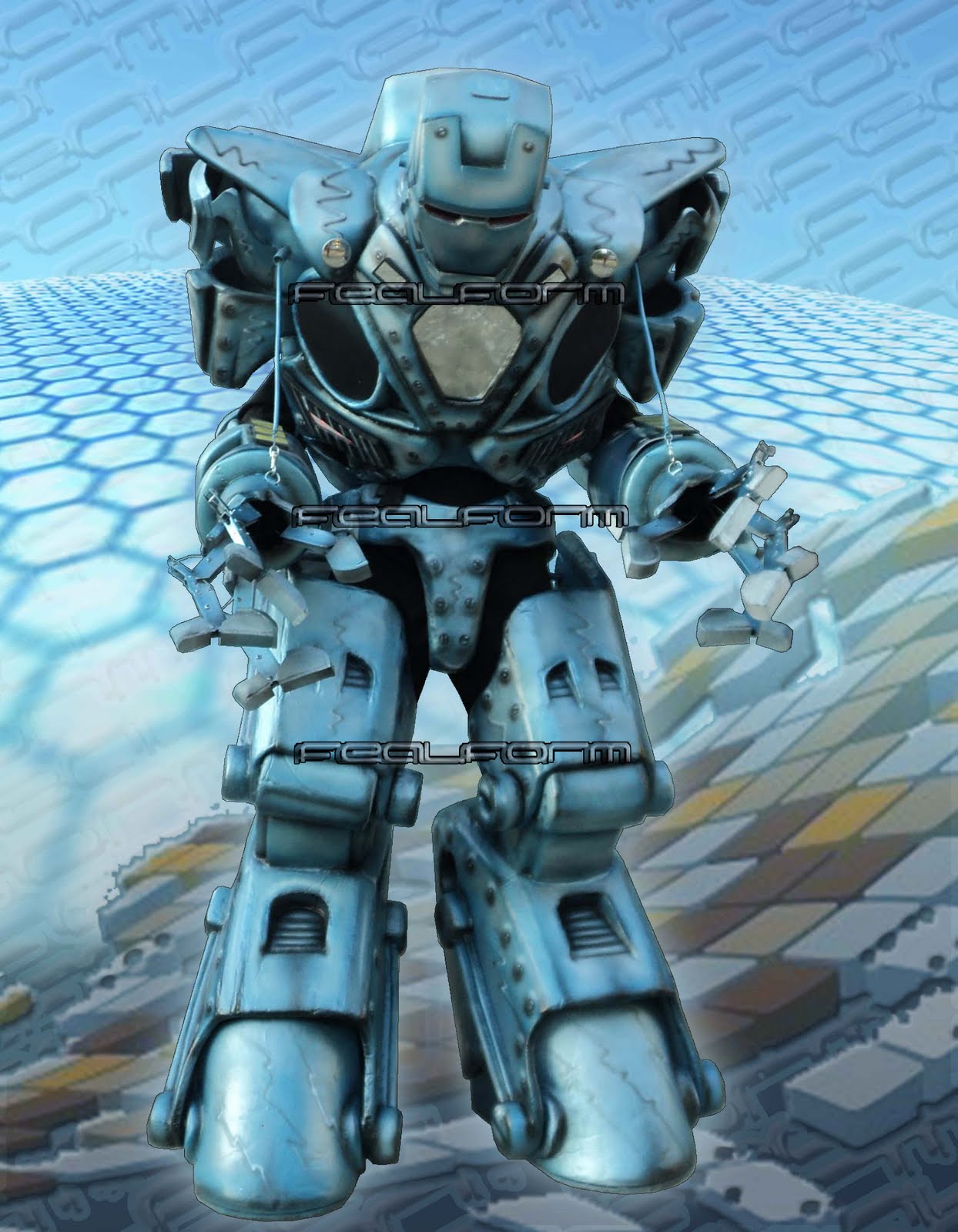 FEALFORMA BOTARGAS , ESCULTURAS,FIBRA DE VIDRIO, Y MÁS ...: ROBOTARGA