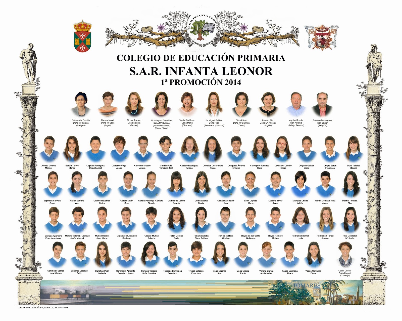 S.A.R.E.S. DEL UNIVERSO: 1ª PROMOCIÓN DEL COLEGIO INFANTA LEONOR