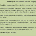 IGCSE Writer's Effect