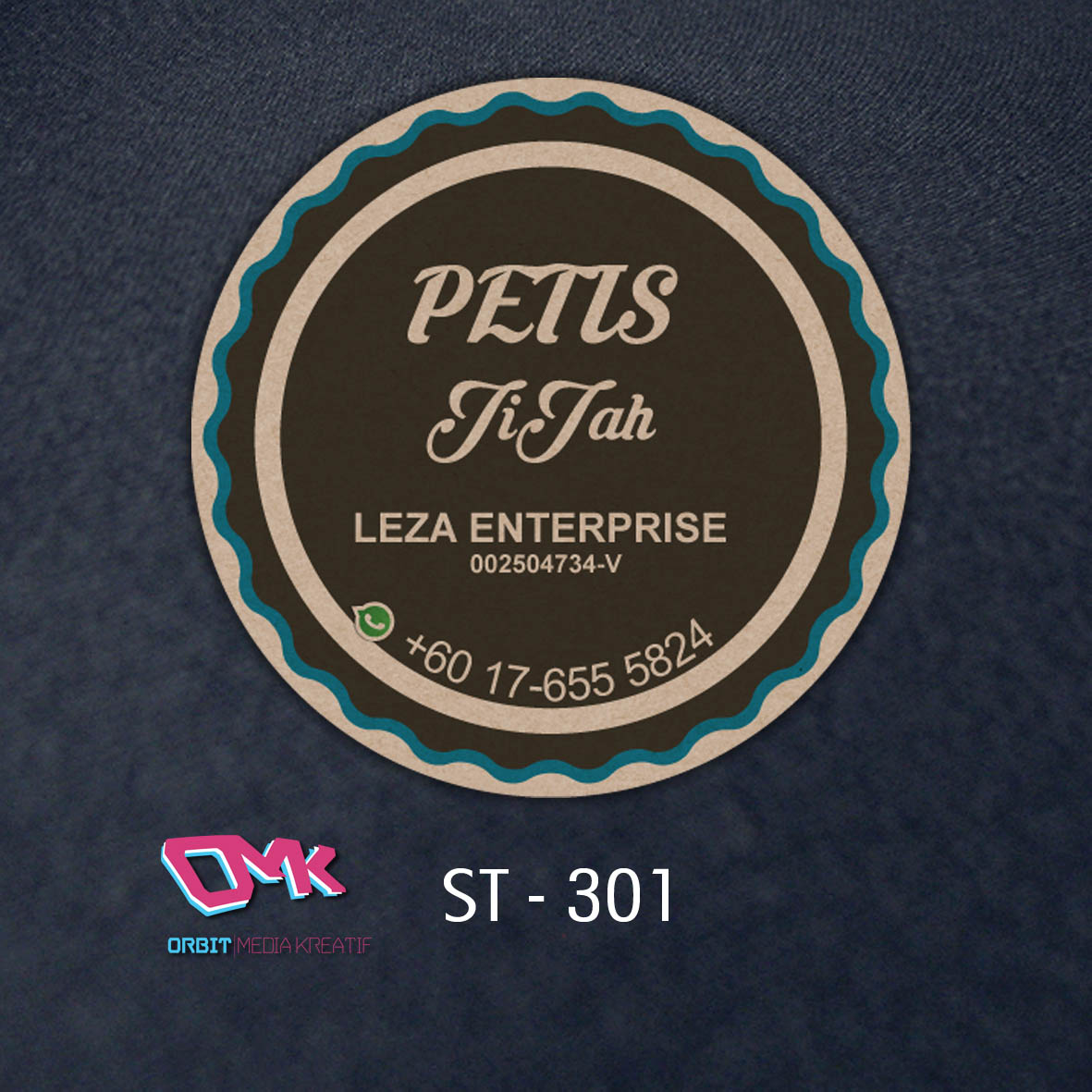 Sticker Cantik: STICKER PRODUK MAKANAN