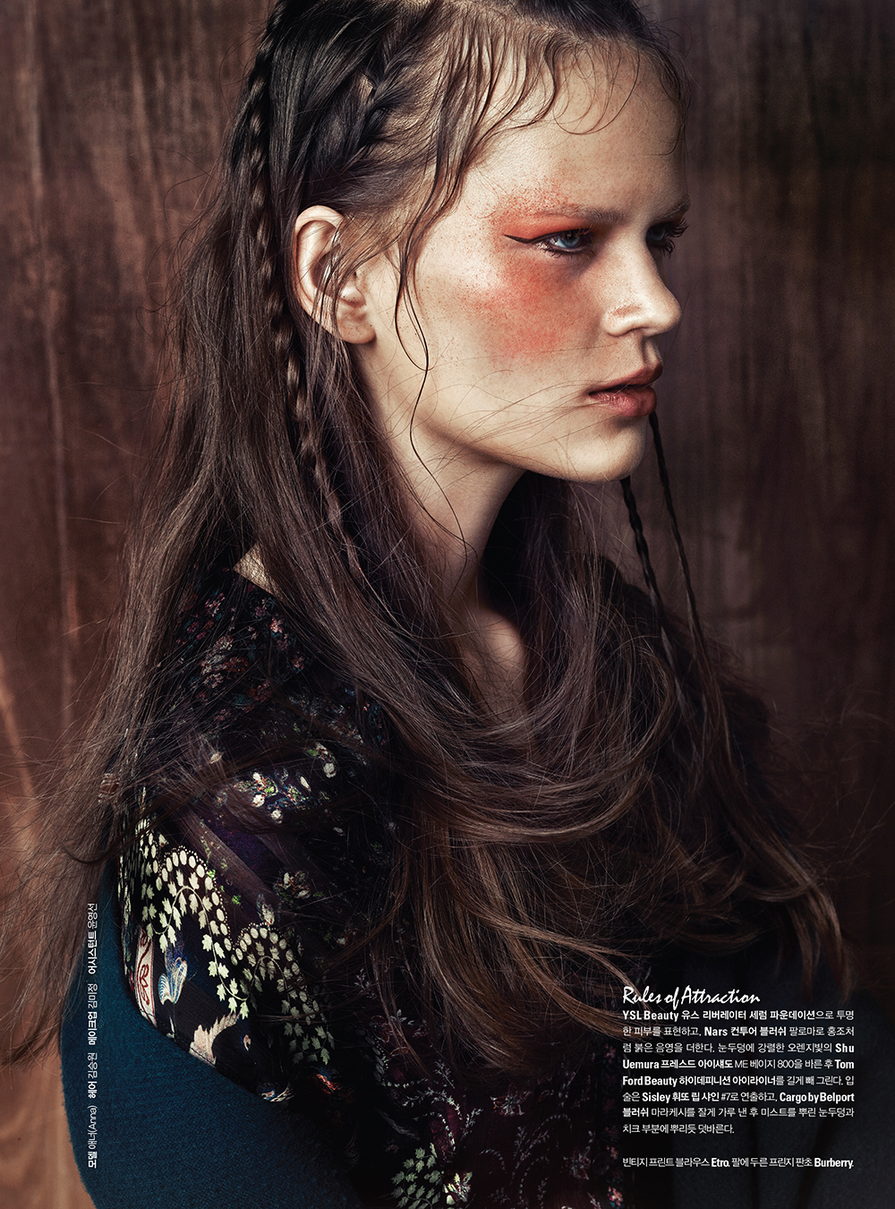 EVER MODELS BLOGSPOT: NOBLESSE Magazine (February 2016) - Anna A.