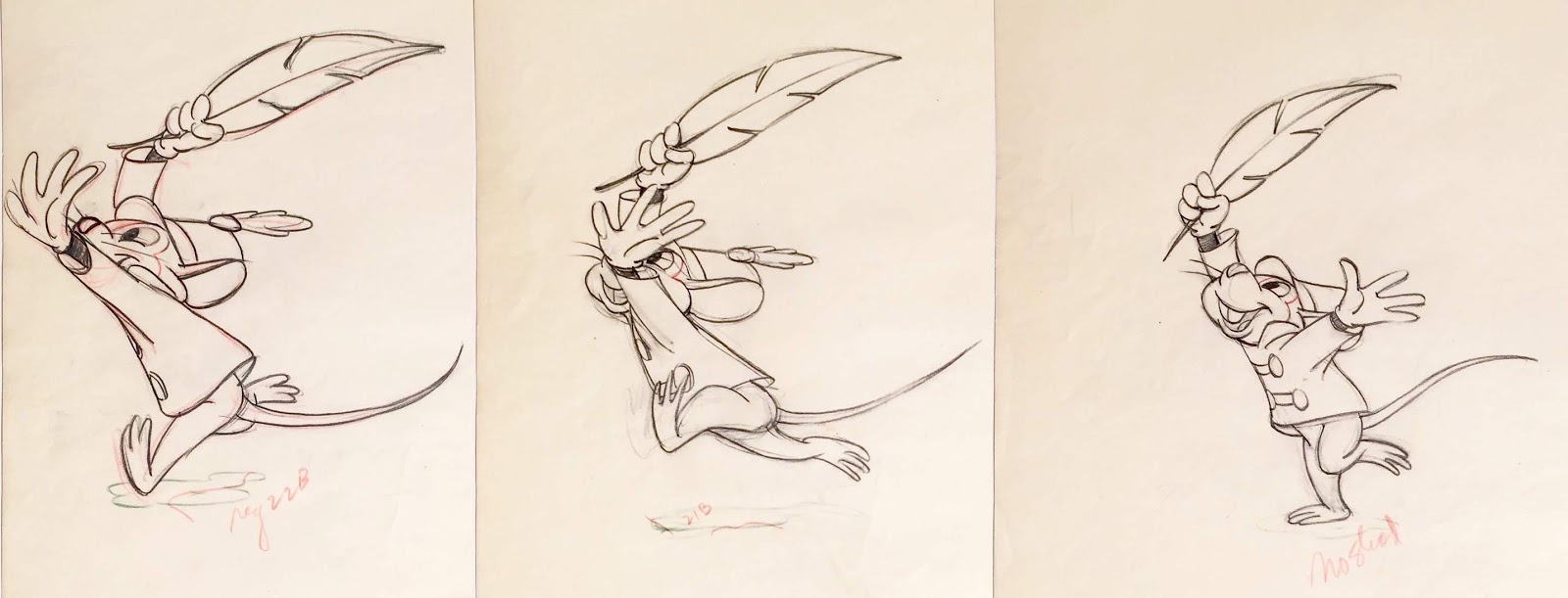 Animation Collection: Original Production Animation Drawings of Timothy ...