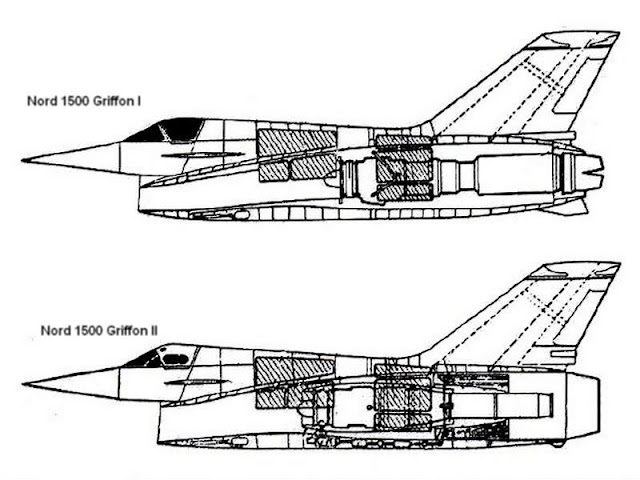 AVIÕES MILITARES: North 1500 Griffon - Ultimo avião do Arsenal de l ...