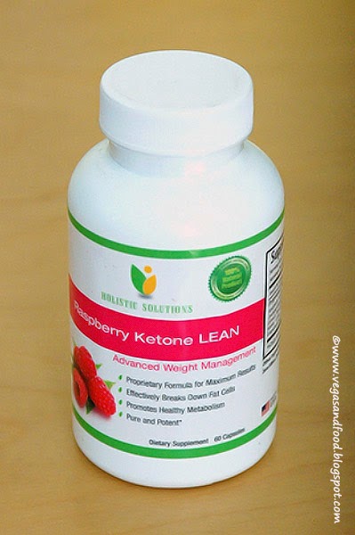 Holistic Solutions Raspberry Ketones supplement - Vegas and Food