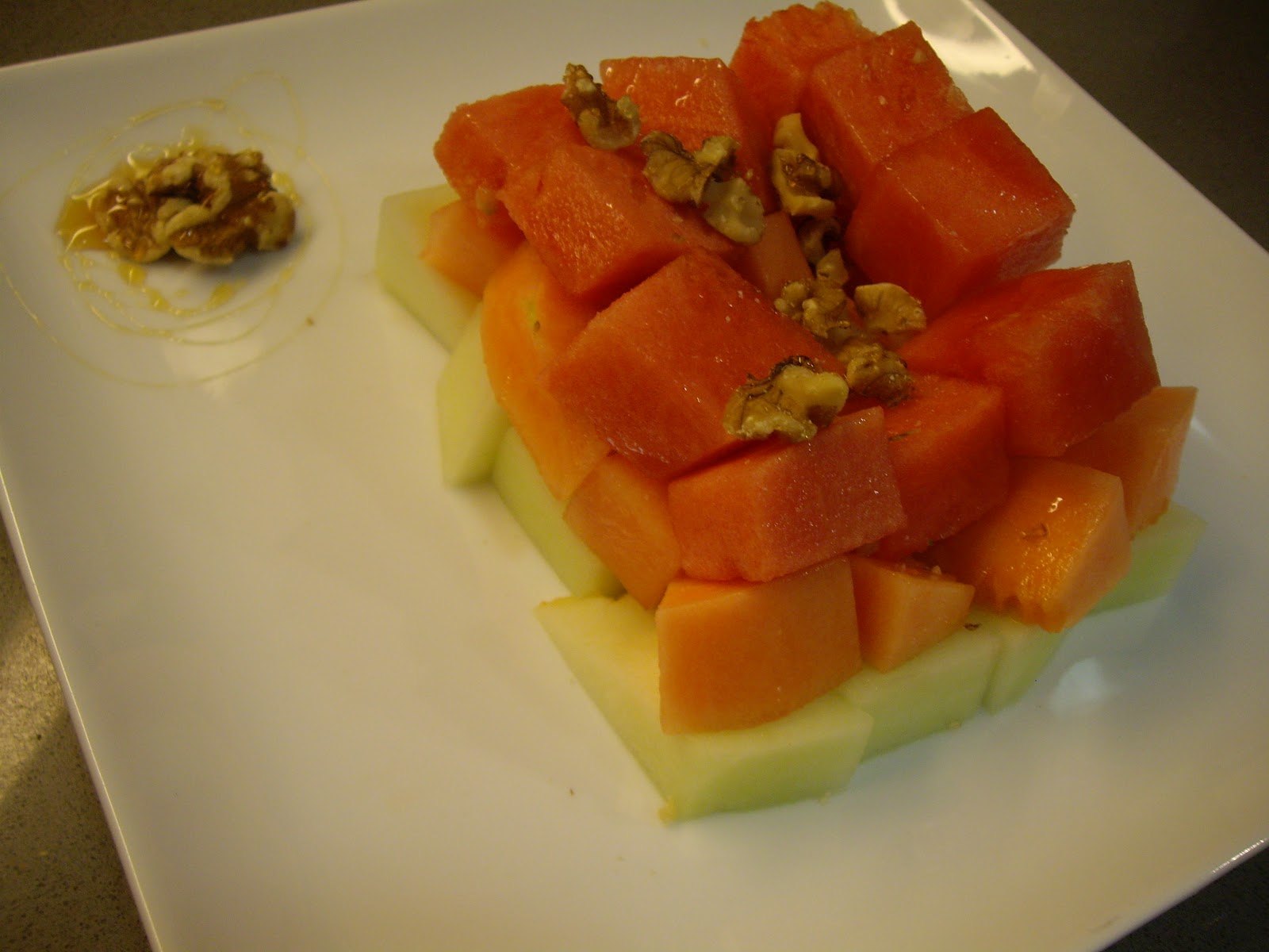4FOGONES: ENSALADA DE MELON Y SANDIA
