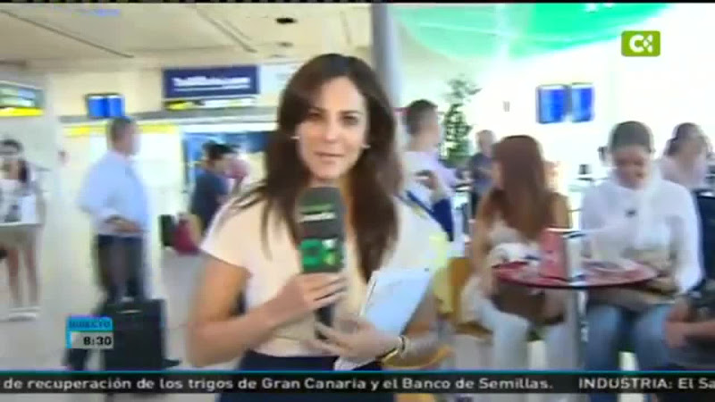 Bellas Presentadoras Canarias: MIRIAM... REPORTERA TV CANARIA