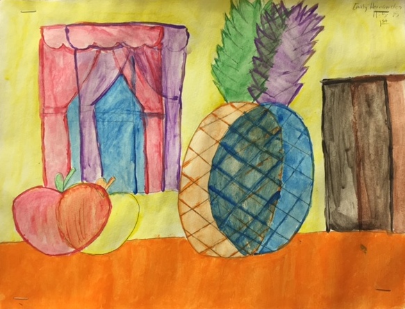 Mrs. Nhu's Oakdale Art Class: Art History Inspired Paintings