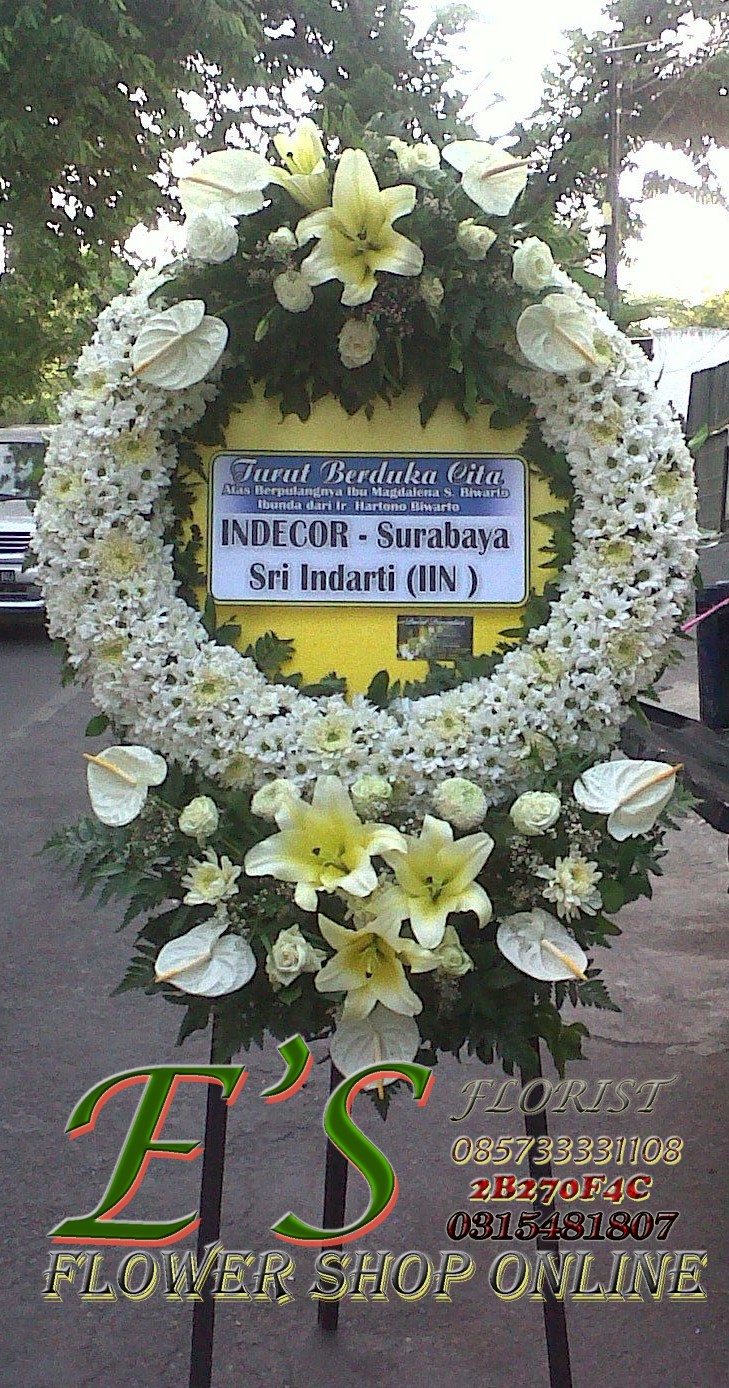 Bunga Ucapan Standing Flower | E'S Florist Probolinggo