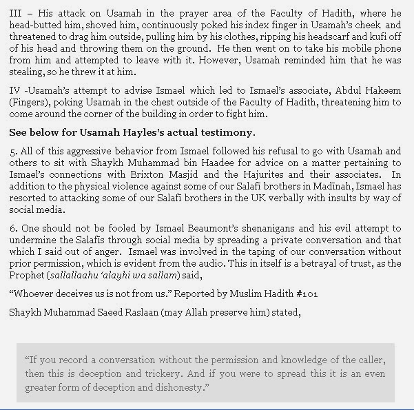 Salafi Aqeeda - THE FLAMING FALCON SWOOPING DOWN ON THE DISSENTERS OF ...