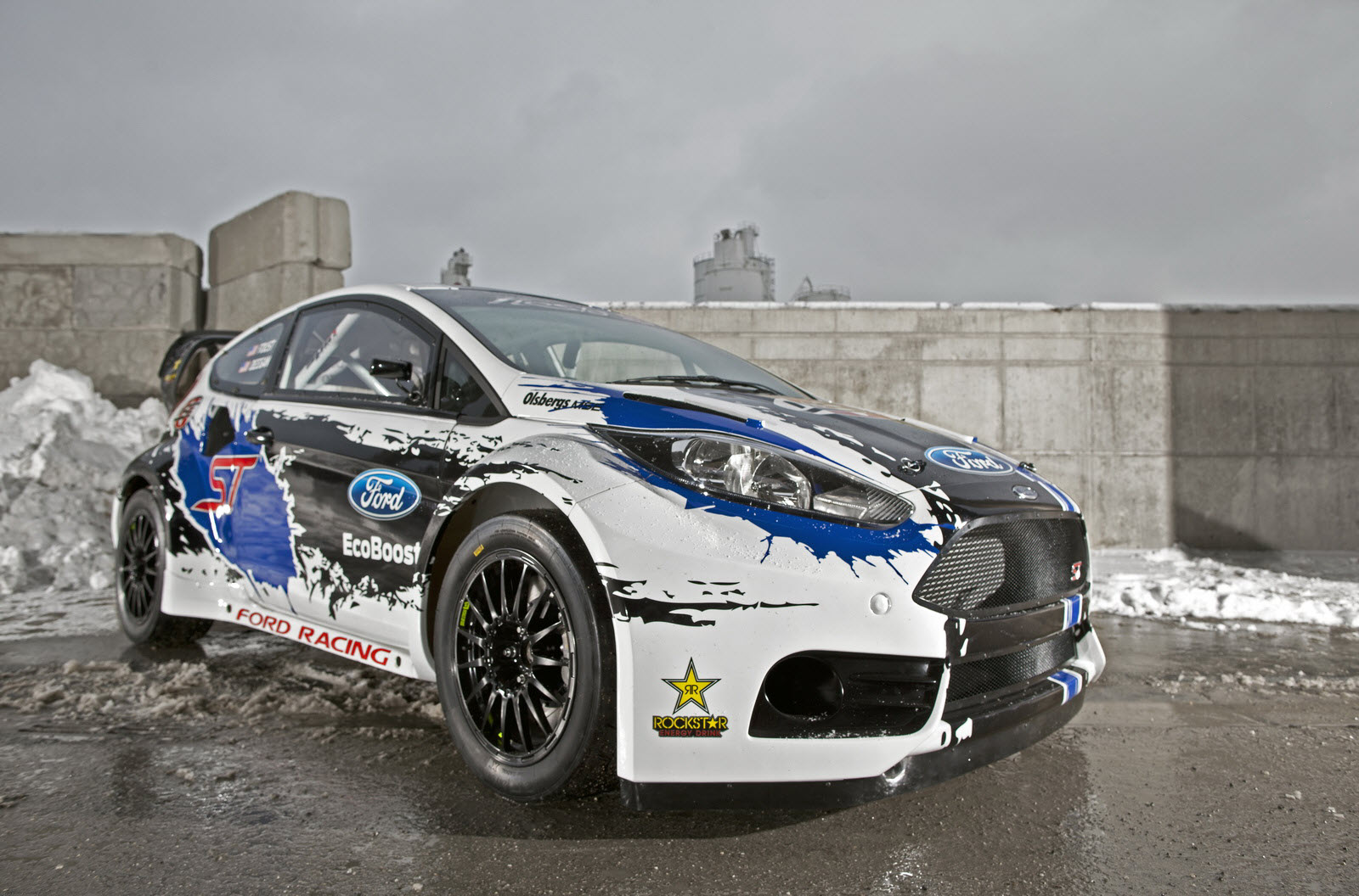FIESTA ST GLOBAL RALLYCROSS RACER REVEALED AT CHICAGO AUTO SHOW
