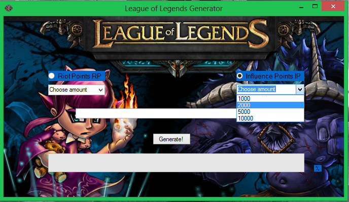 Free Points, Memberships and Credits Generator's