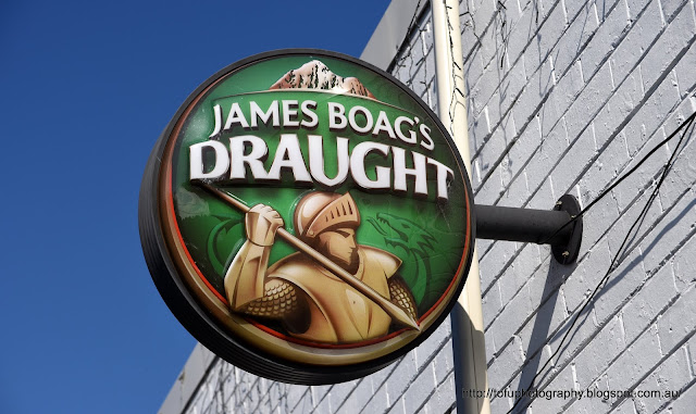 Tofu Photography: James Boag's draught sign in Melbourne, Victoria