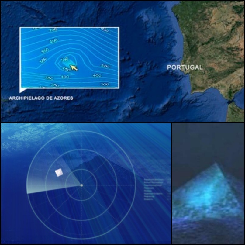 Somos Açores: Pirâmide submersa nos Açores: Será um mito ou realidade?