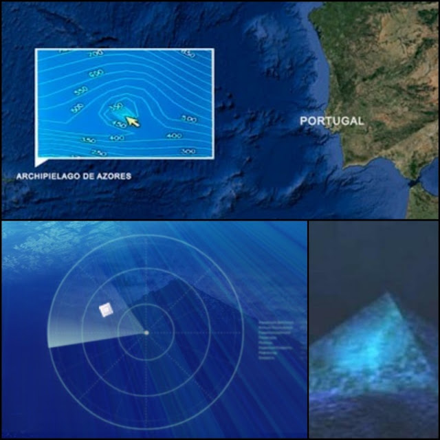 Somos Açores: Pirâmide submersa nos Açores: Será um mito ou realidade?