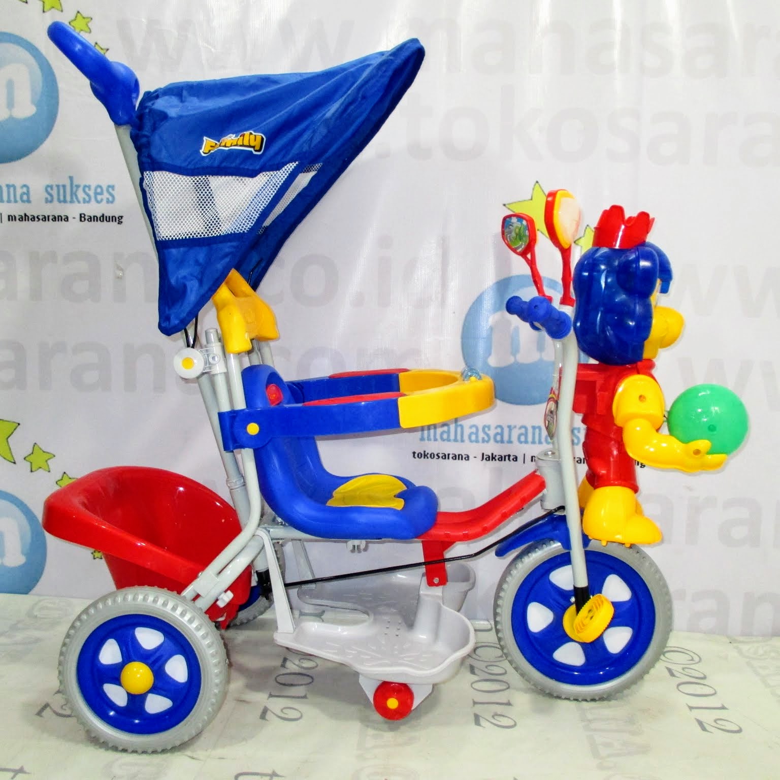Sepeda Roda Tiga Family F993ET Lion ~ News Untuk Anak Anda