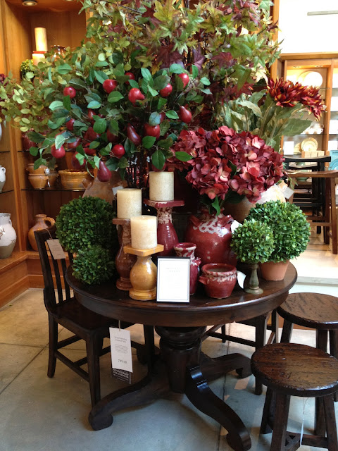 vignette design: Pottery Barn's Rustic Luxe Collection